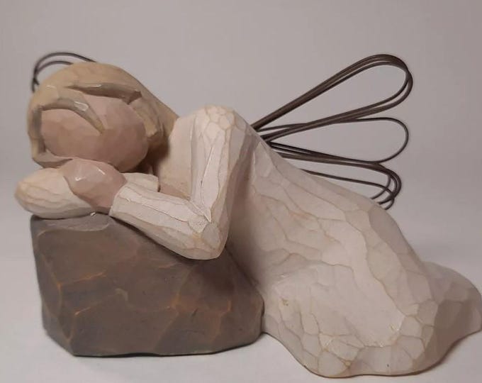 Dreaming Angel Sculpted Figure by Susan Lordi | Willow Tree - Etsy