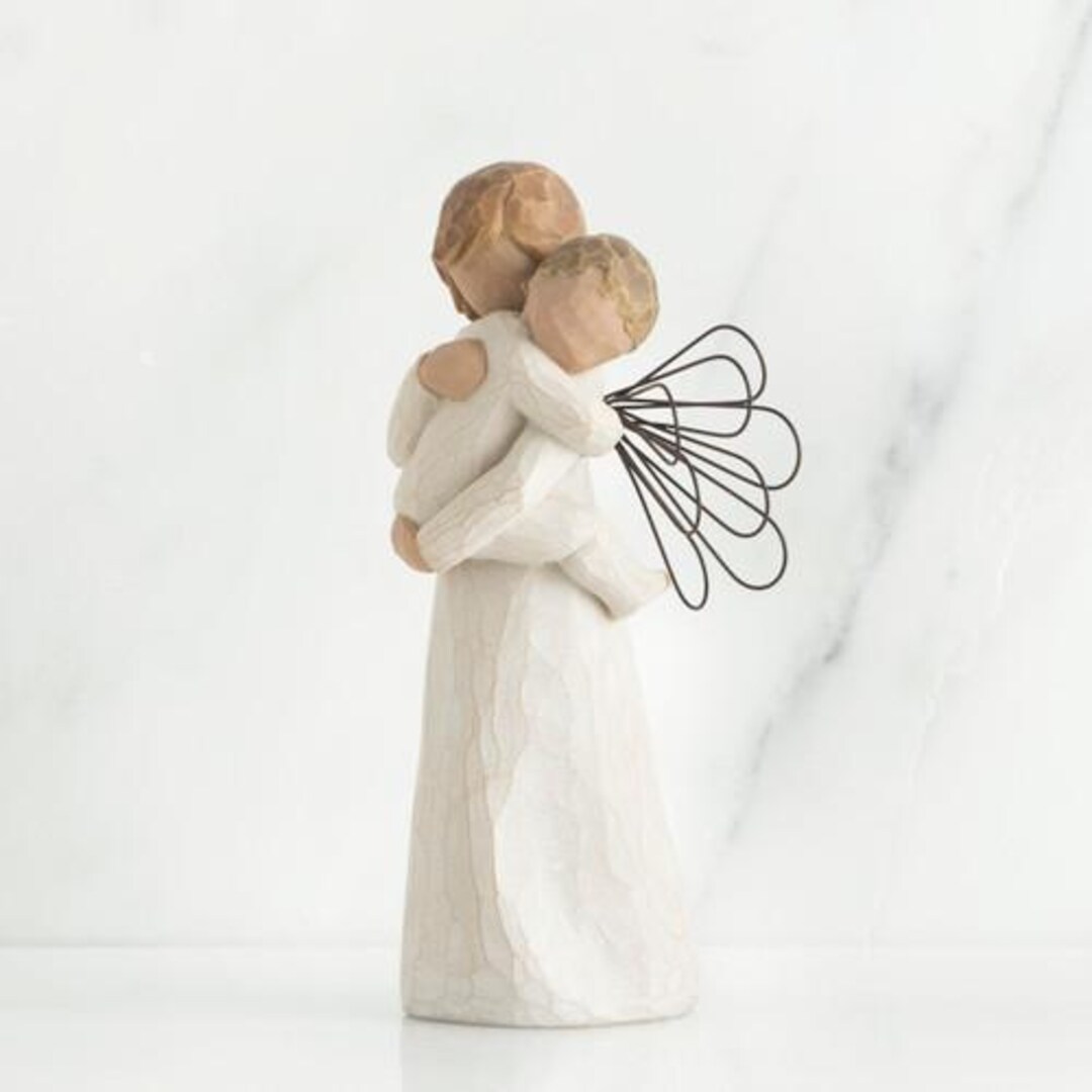Angel's Embrace Sculpted Figure by Susan Lordi | Willow Tree - Etsy