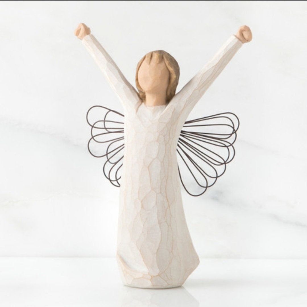 Courage (light Hair) Sculpted Angel by Susan Lordi | Willow Tree - Etsy