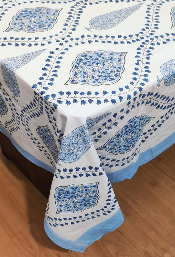 Indian Block Print Multi Colour Vintage Style Floral Hand Block Print ...