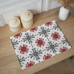 Placemat Mockup, Kitchen Table Mat Template, Boho Fabric Textile PSD - Etsy