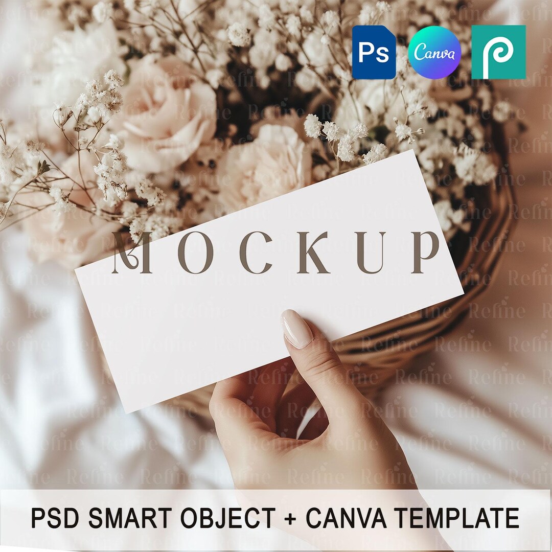 Gift Voucher Mockup, 7x3 Ticket Certificate Template, Holiday Event ...