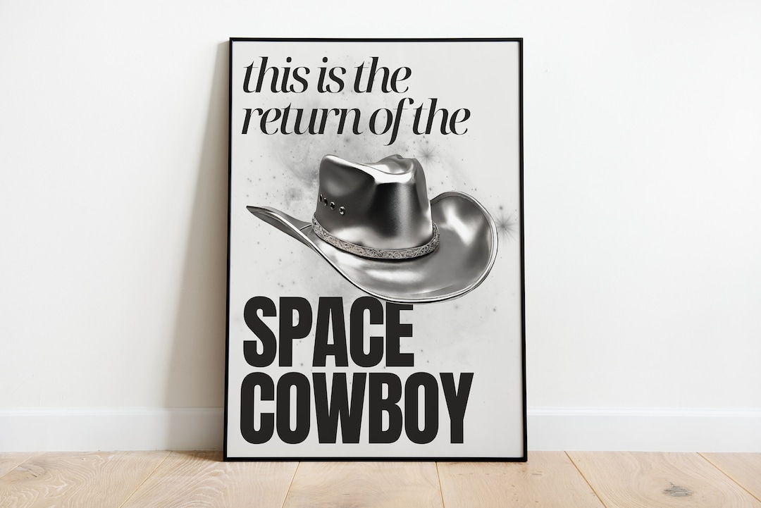 Jamiroquai Space Cowboy | Music Print | Techno Print | House Music ...