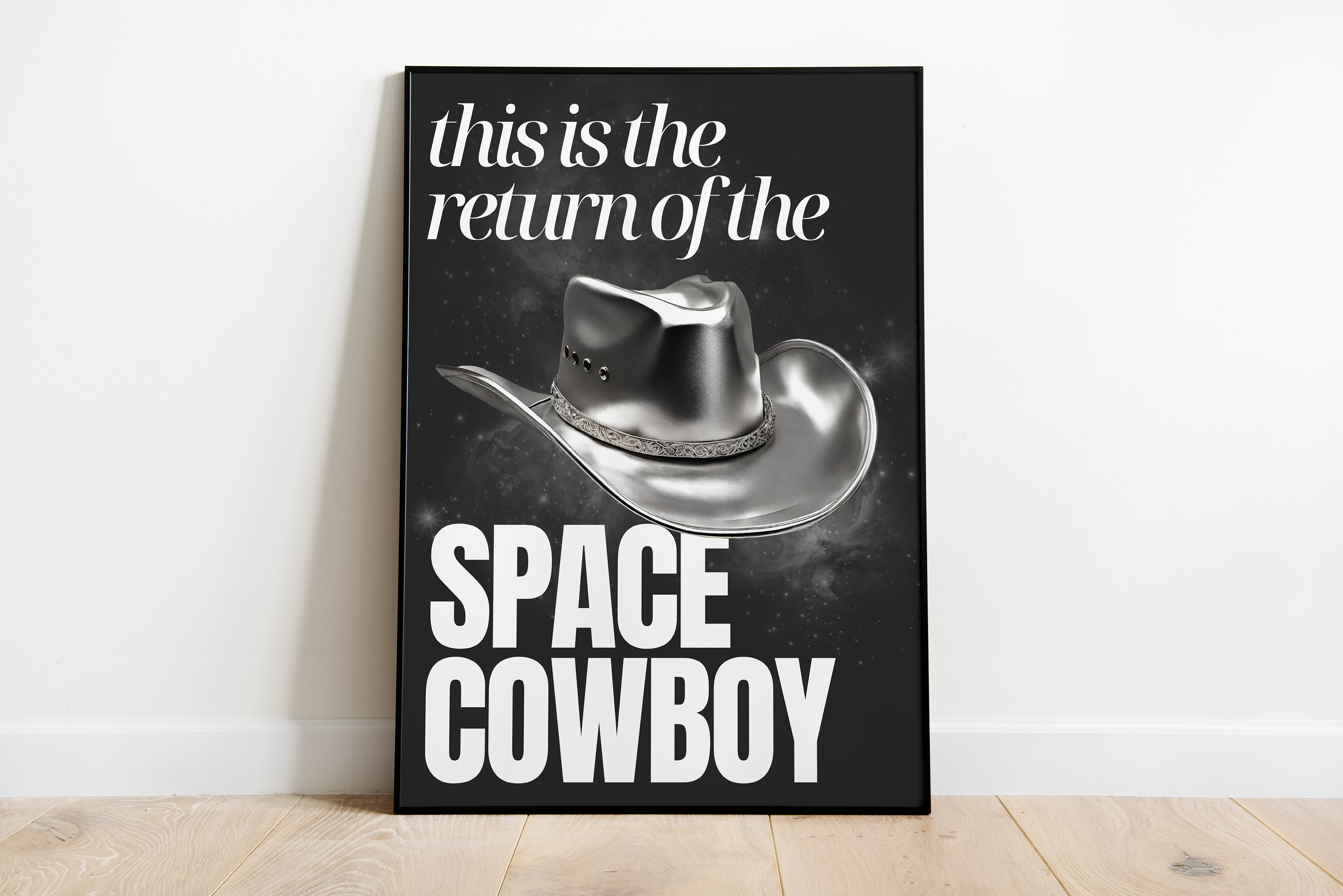 Jamiroquai Space Cowboy Music Print Techno Print House Music Bold ...