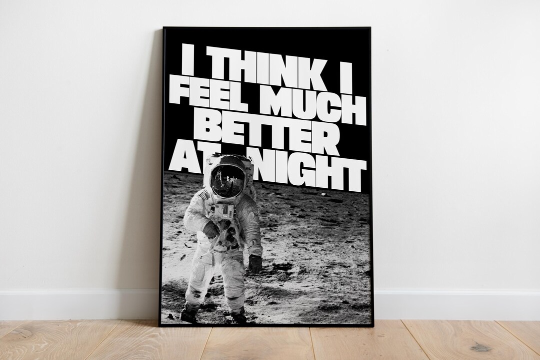 At Night Shakedown | Music Print | Techno Print | House Music | Bold ...