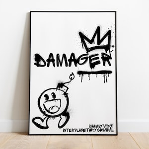 Damager Sammy Virji Interplanetary Criminal | Music Print | Garage ...