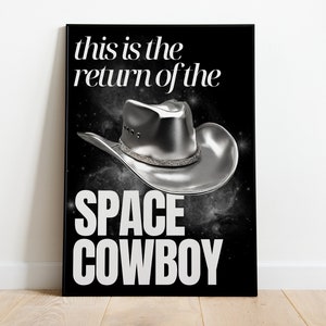 Jamiroquai Space Cowboy | Music Print | Techno Print | House Music ...