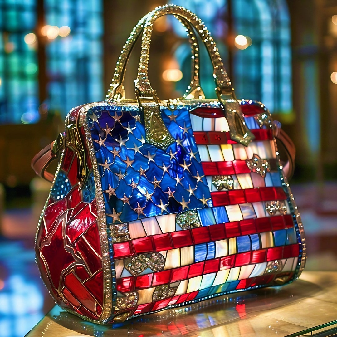 The USA Collection: Stained Glass Concept Art - Etsy