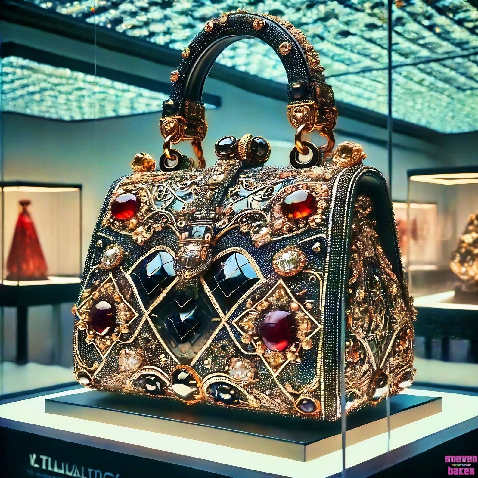 The Black Collection - an Opulent Masterpiece Series: Stained Glass ...