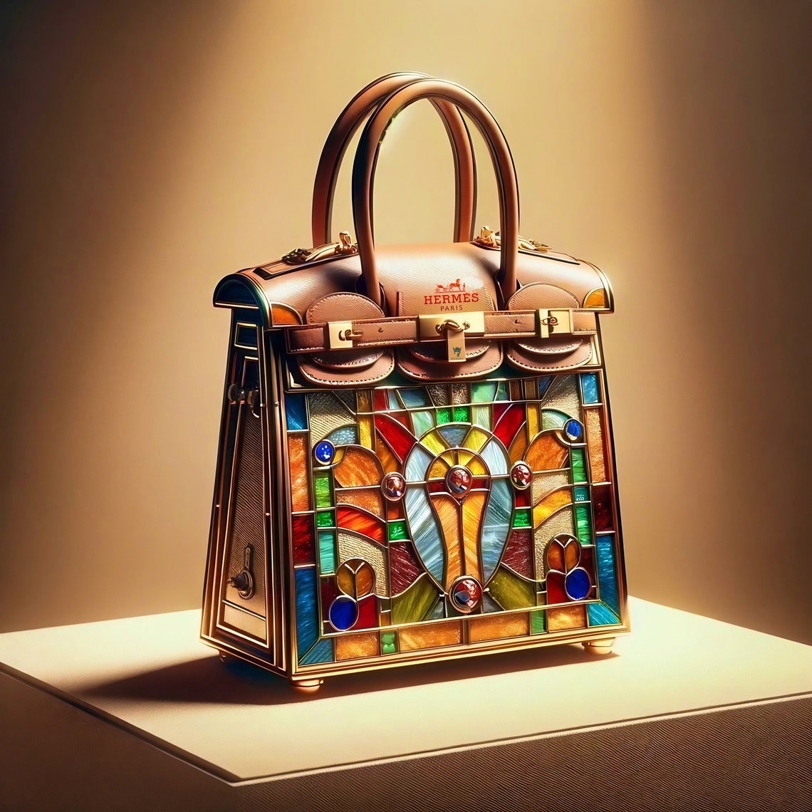 LIMITED EDITION Stained Glass Designer Handbag Collection: Iridescence ...