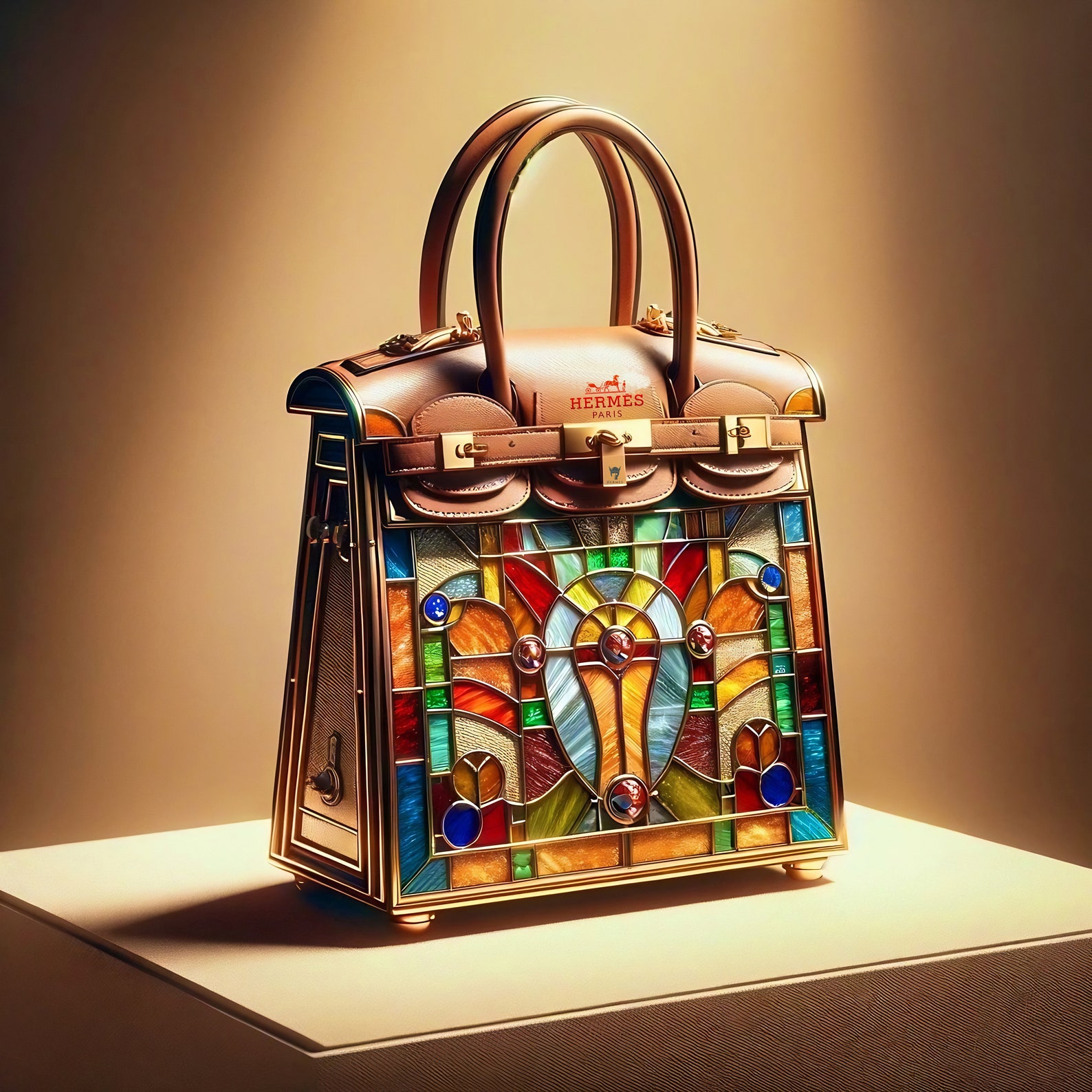 LIMITED EDITION Stained Glass Designer Handbag Collection: Iridescence ...