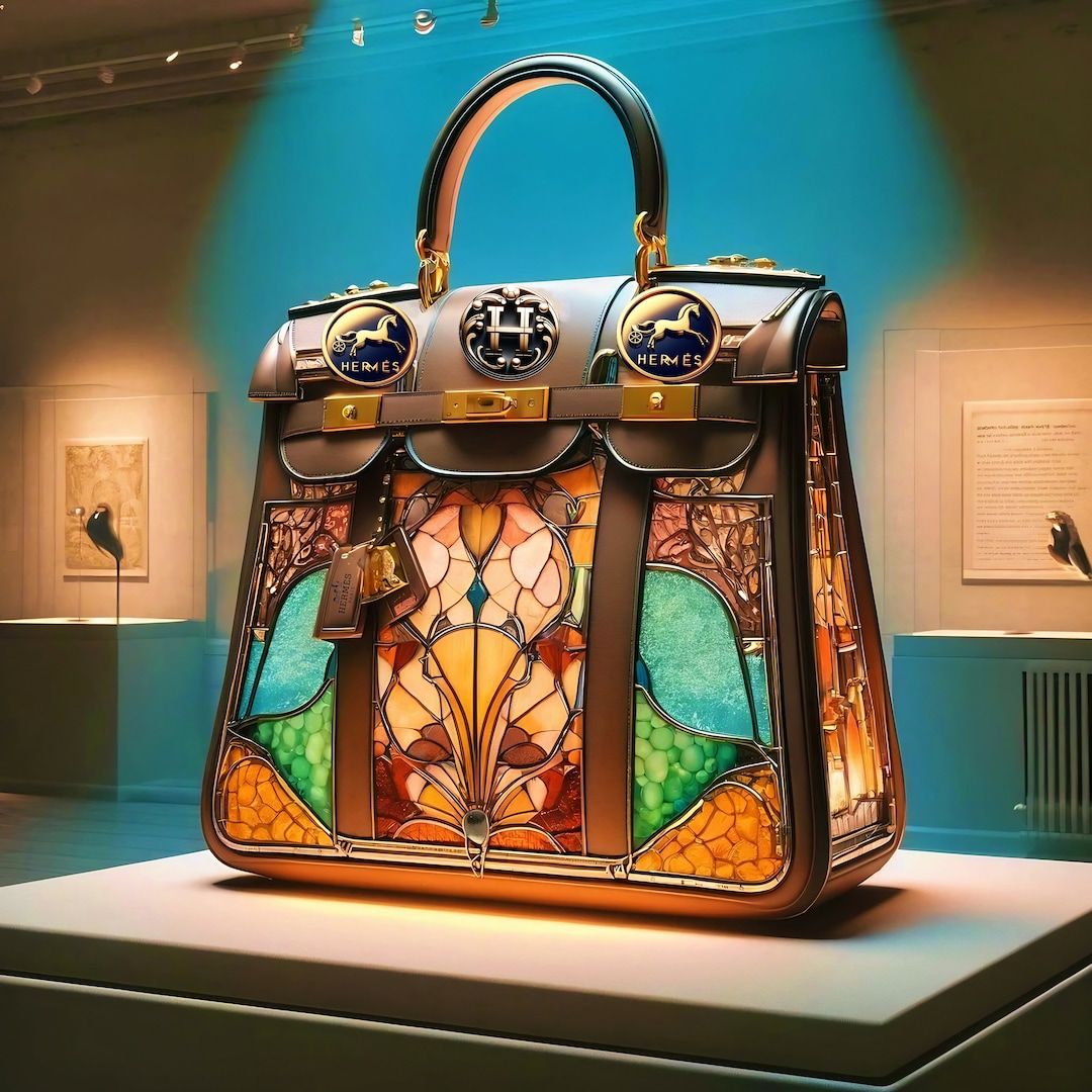 LIMITED EDITION Stained Glass Designer Handbag Collection: Iridescence ...