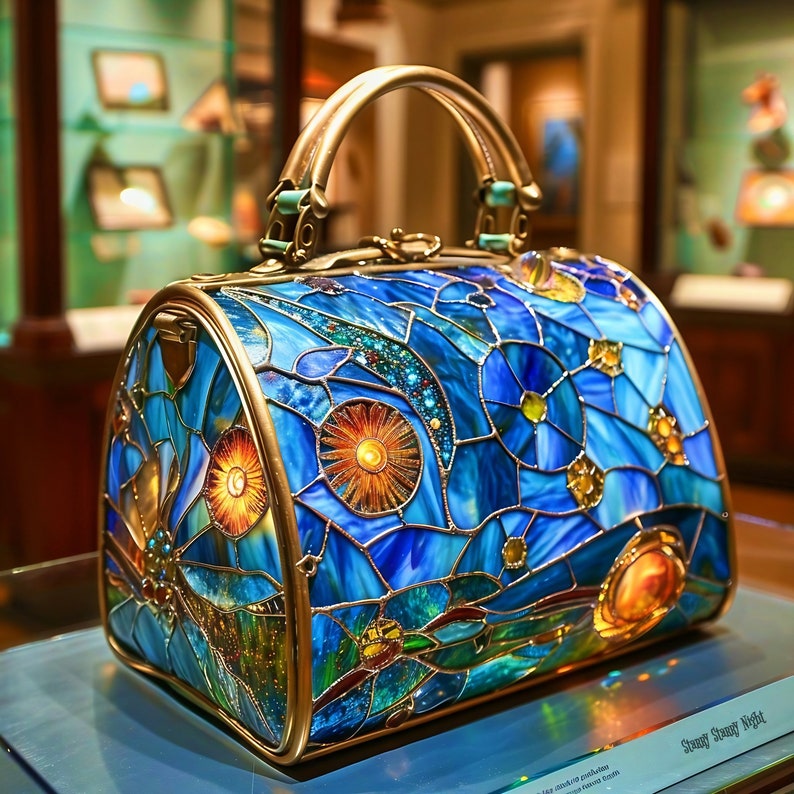 Starry Starry Night Handbag: Celestial Masterpieces Concept Digital Art ...