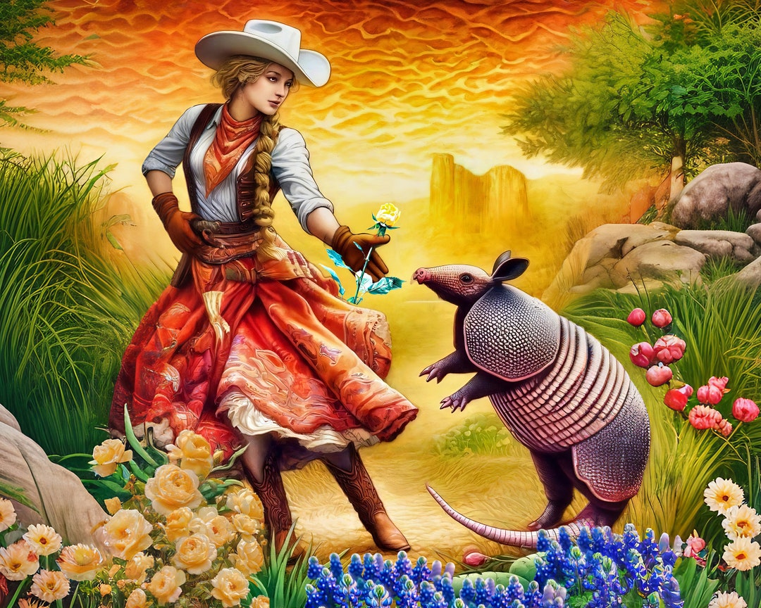 Texas Folk Art: the Texan Heritage Mosaic - Etsy