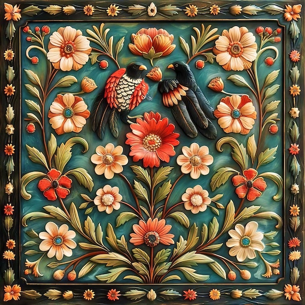 German Folk Art - Etsy