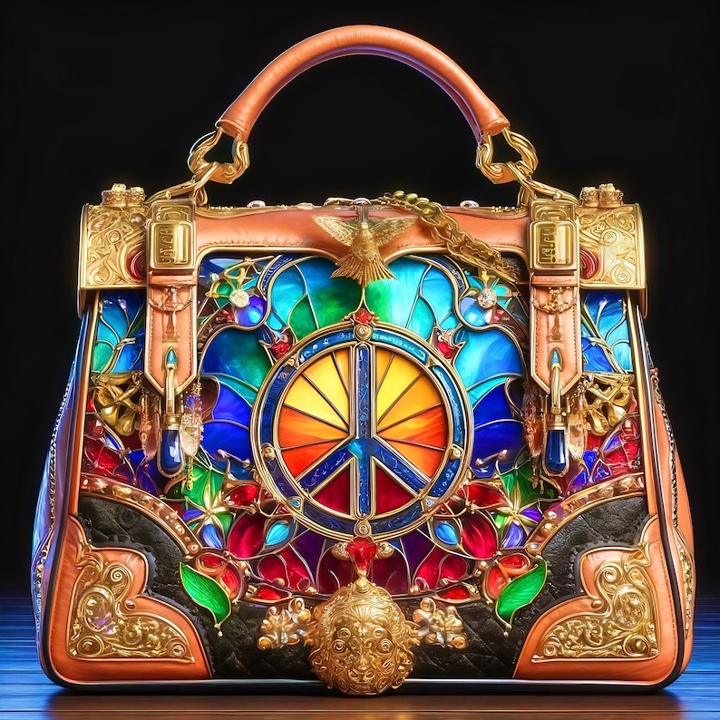 PEACE Symbol Designer Handbag 3 Piece Collection: Emissaries of Peace ...