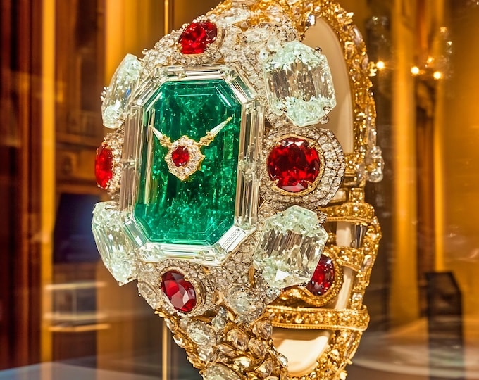 Dazzle Time: Imperial Jewel - Bejeweled Encrusted Fashion Designer ...