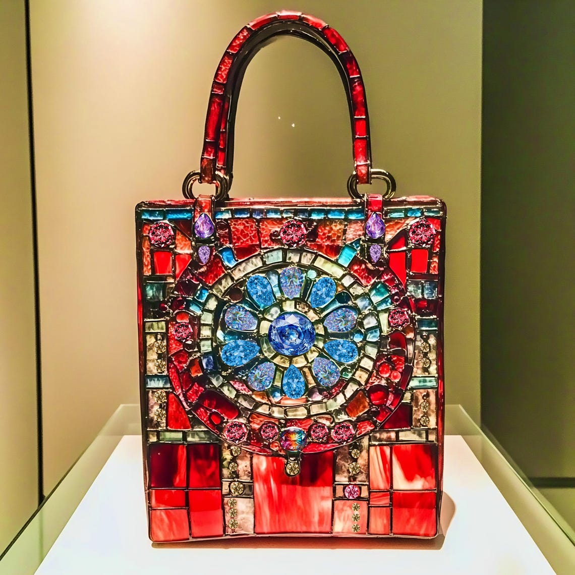 The Red Collection: Stained Glass Rhapsody, Crimson Bloom Bejeweled ...