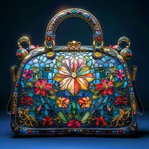 Cathedral Majesty: the Jewel-encrusted Stained Glass Handbag - Digital ...