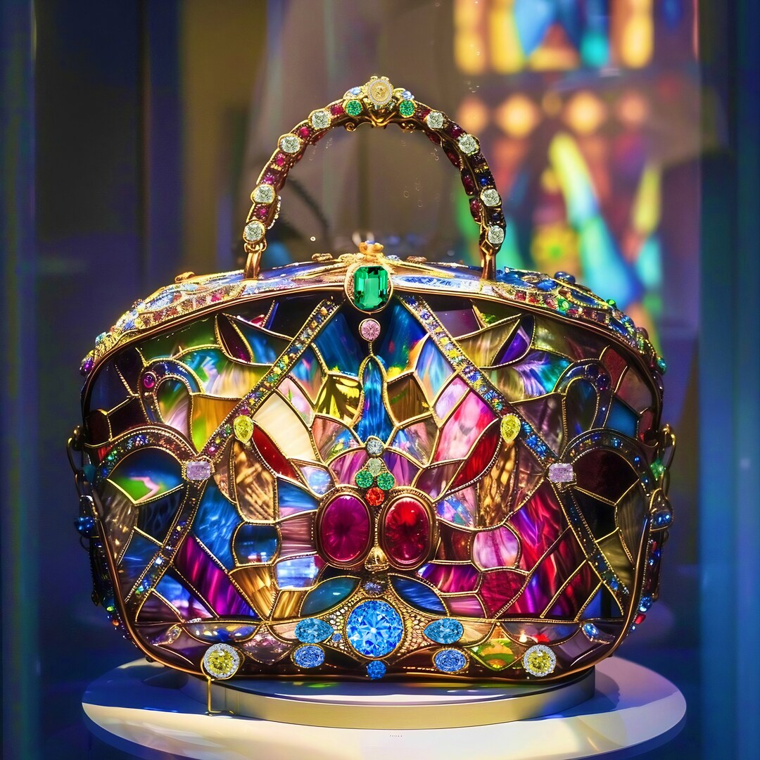 Regal Splendor: Jewel of the Glass Kingdom - Etsy