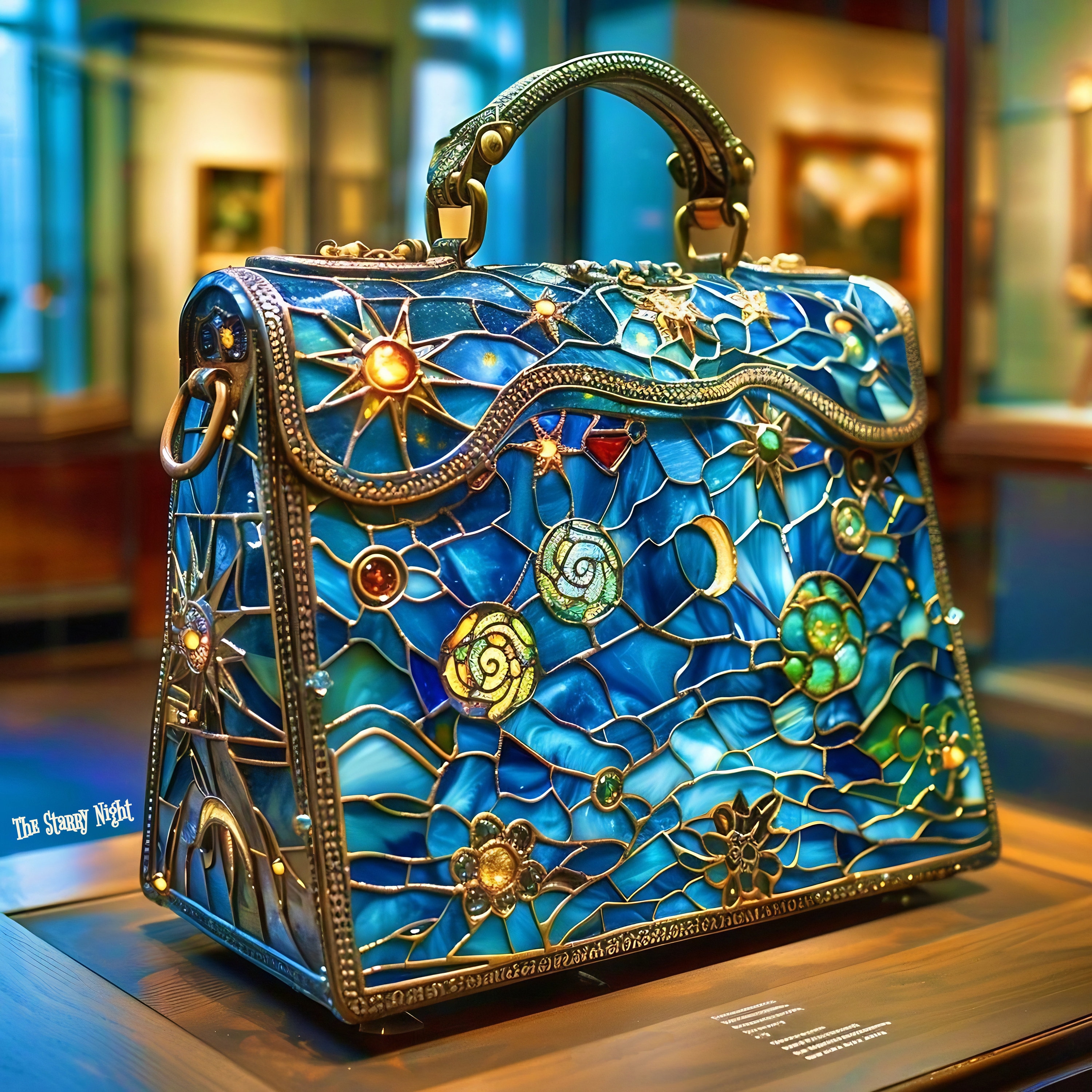Starry Starry Night Handbag: Celestial Masterpieces Concept Digital Art ...