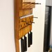 Rustic Vintage Key Holder: Handcrafted From Recycled Piano Keys Eco ...