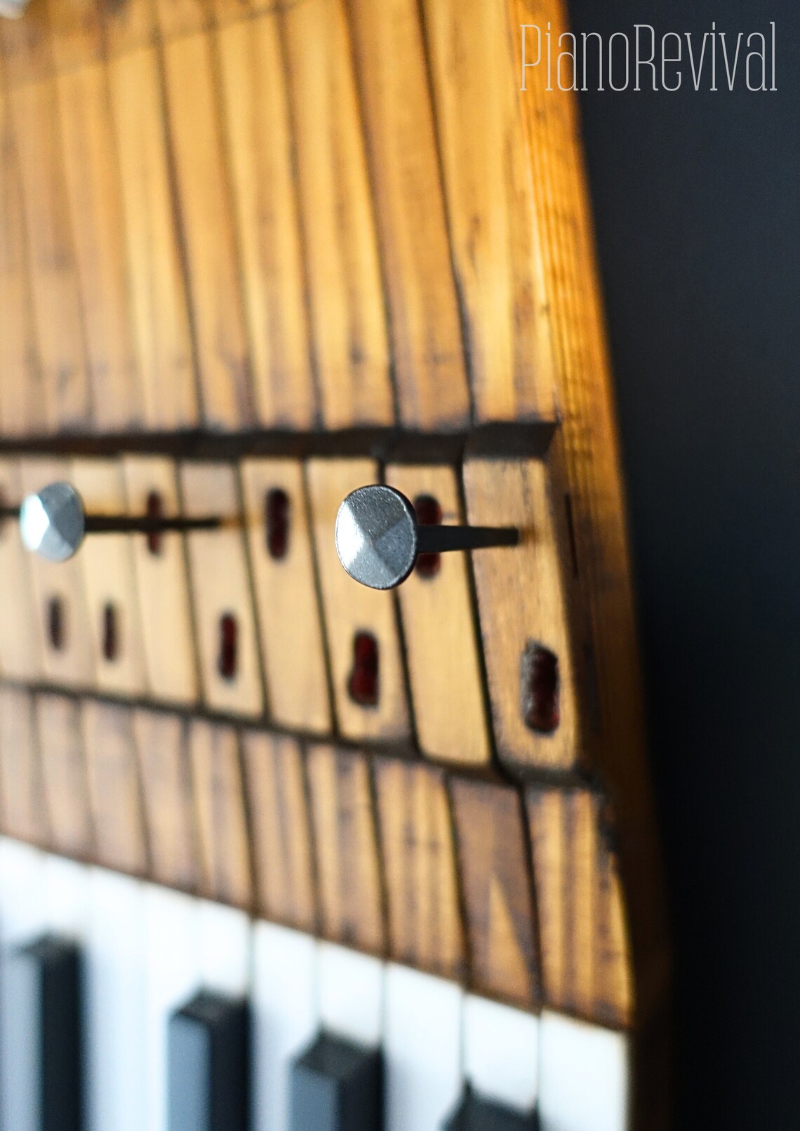 Repurposed Piano Keys Music-inspired Eco-friendly Key Holder Vintage ...