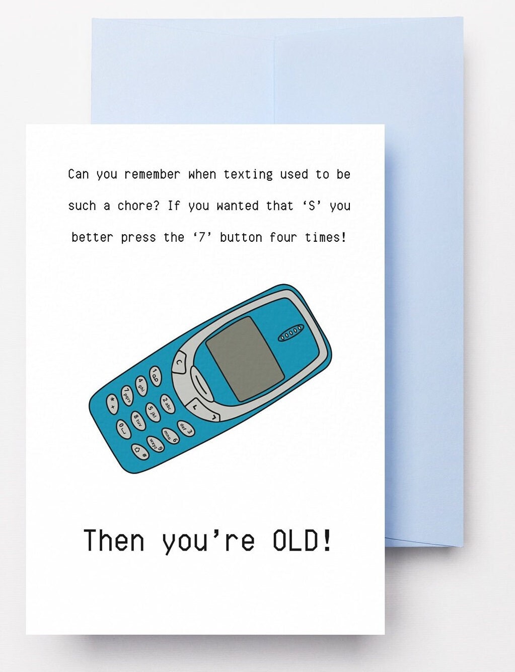 Hilarious Mobile Phone Birthday Card - Perfect for Tech Lovers! - Etsy