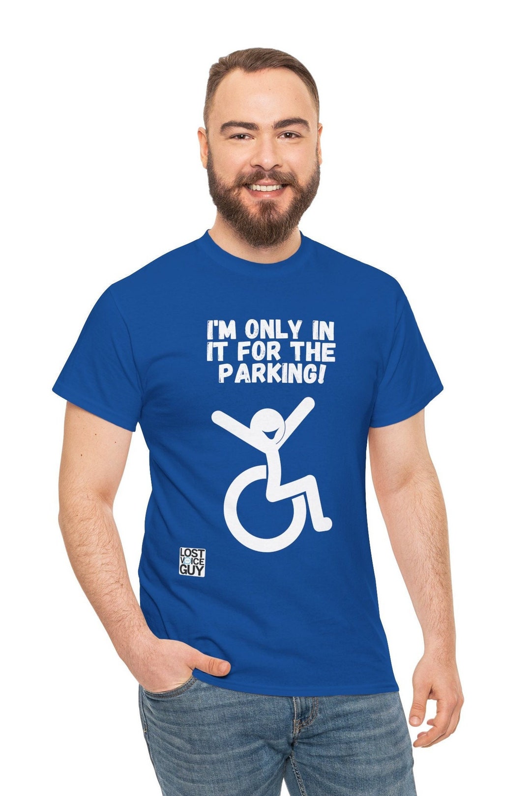 Funny Disability Tee Sarcastic Disabled T-shirt Disability Awareness ...