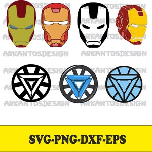 Iron Logo Svg ,clipart, Cricut, Digital Vector Cut File, Svg, Png, Dxf ...
