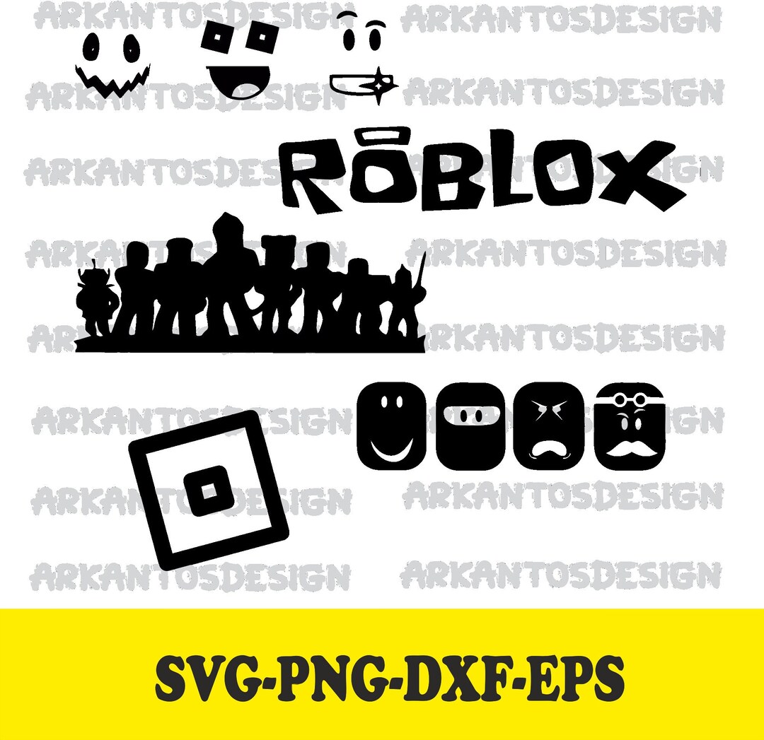 Roblox Svg Bundle / Svg Files for Cricut / Birthday Svg / - Etsy New ...