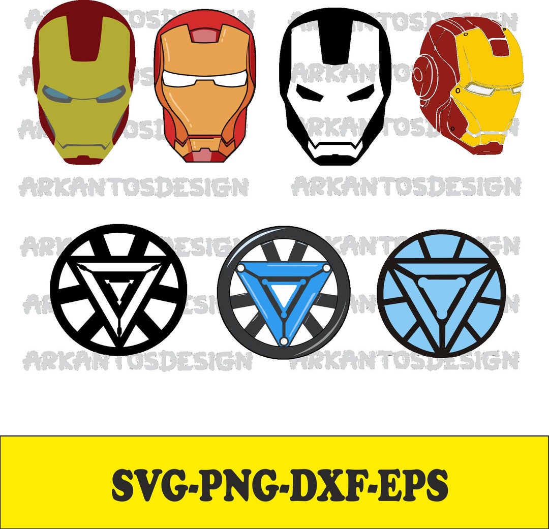 Iron Logo Svg ,clipart, Cricut, Digital Vector Cut File, Svg, Png, Dxf ...