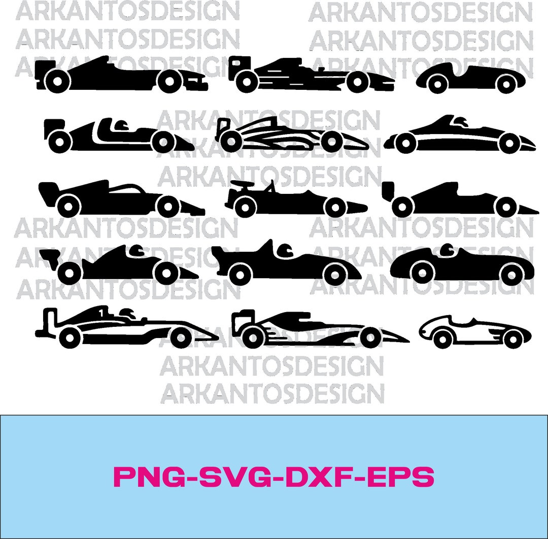 Formula 1 Svg Bundle, F1 Car Svg Bundle, Formula One Svg, F1 Car Png ...