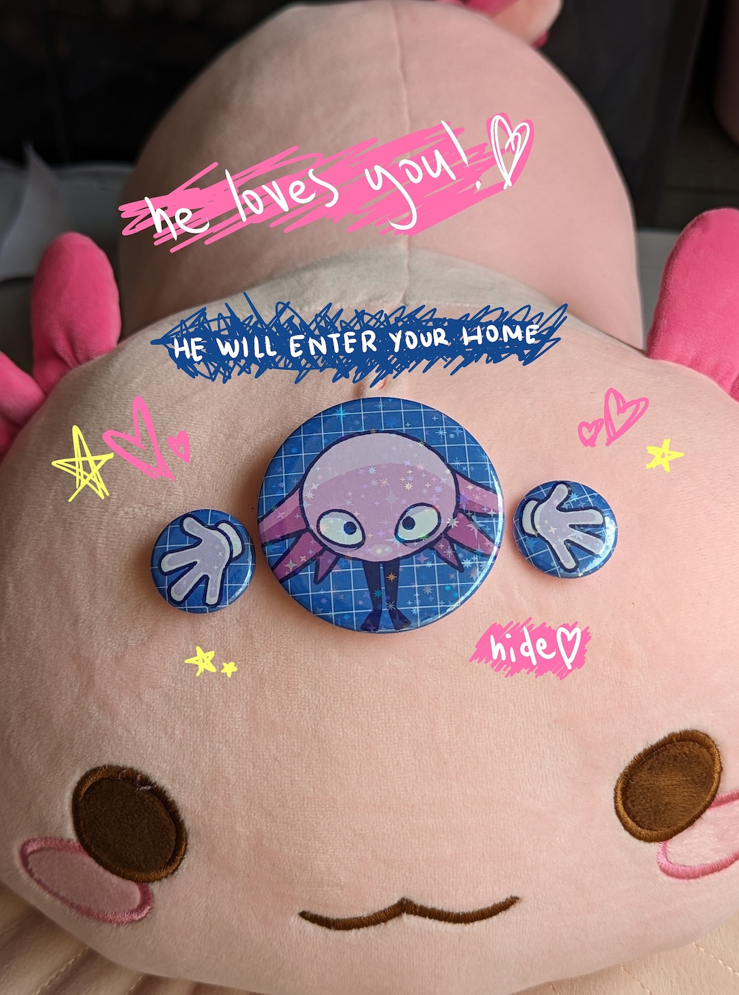 Kinitopet Kinito Badge Set (let Him Out