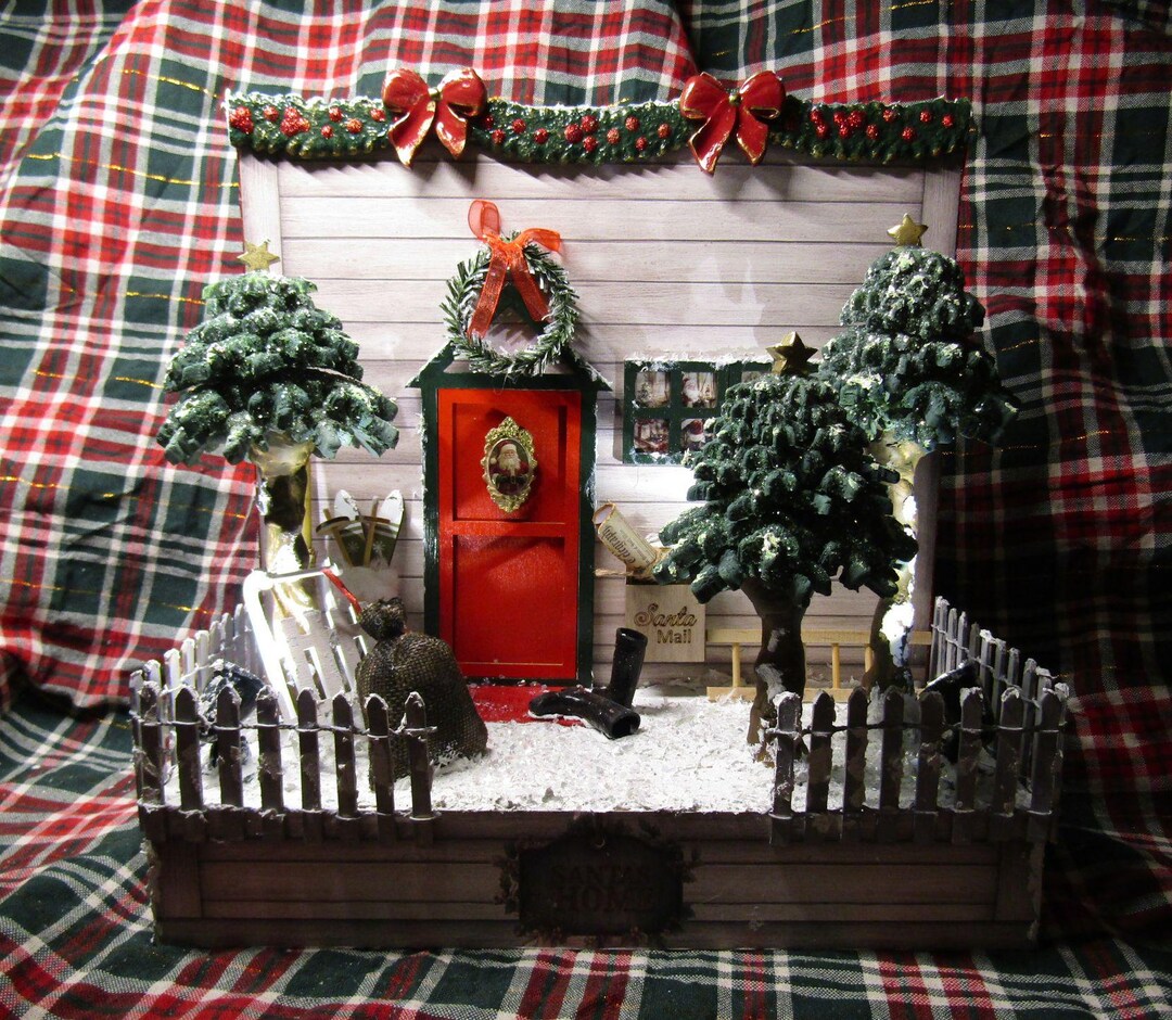 Christmas House, Santa's House, Father Christmas House - Etsy