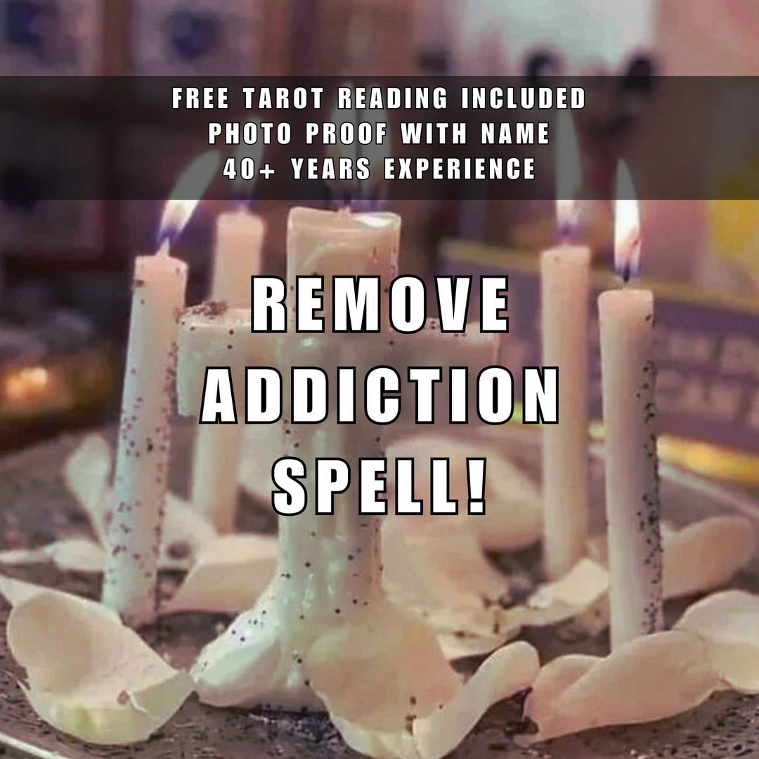 Remove Addiction Spell & Tarot Reading (photo Proof) - Etsy