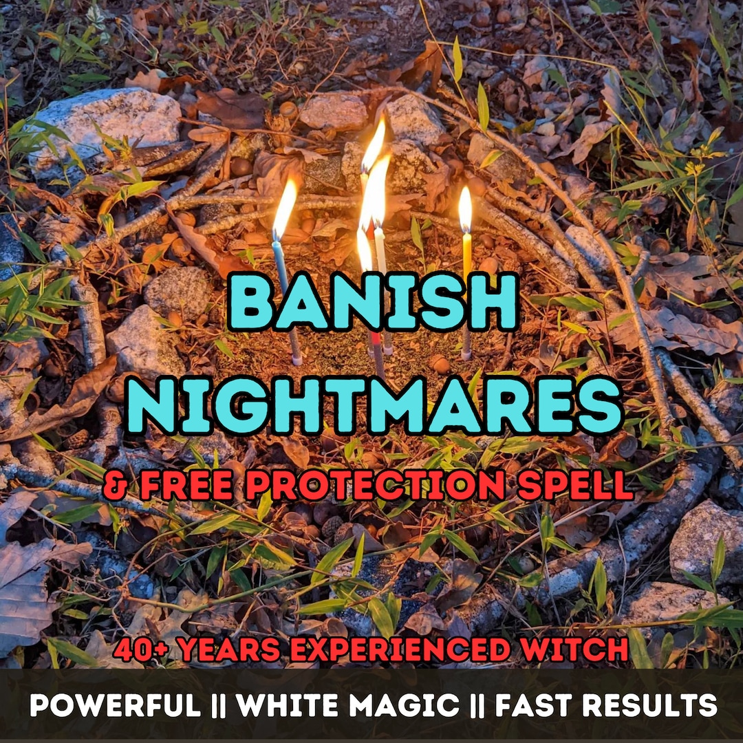 Banish Nightmares Spell, Ward off Nightmares, Remove Bad Dreams Spell ...