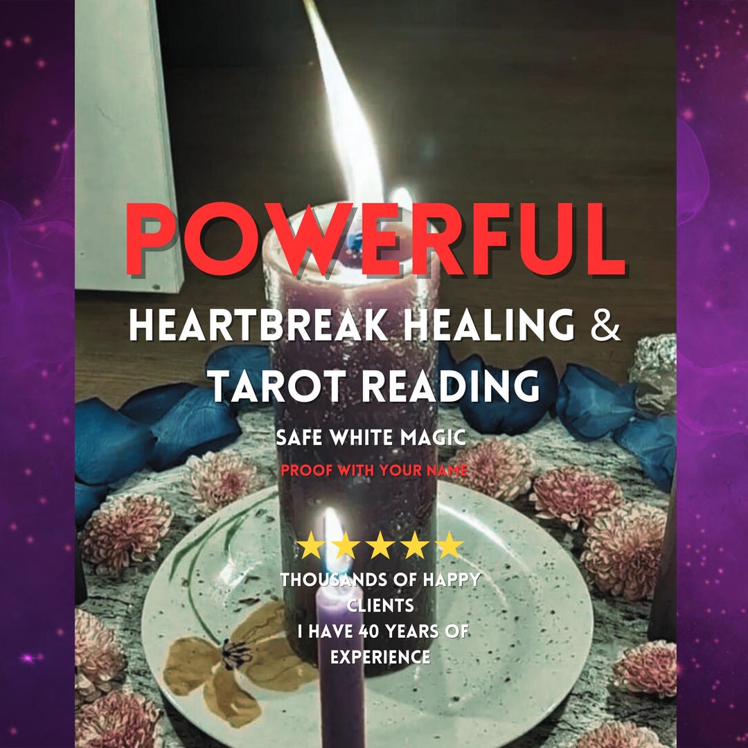 Heartbreak Healing Spell & Tarot Cards Reading White Magic Witch Spell ...