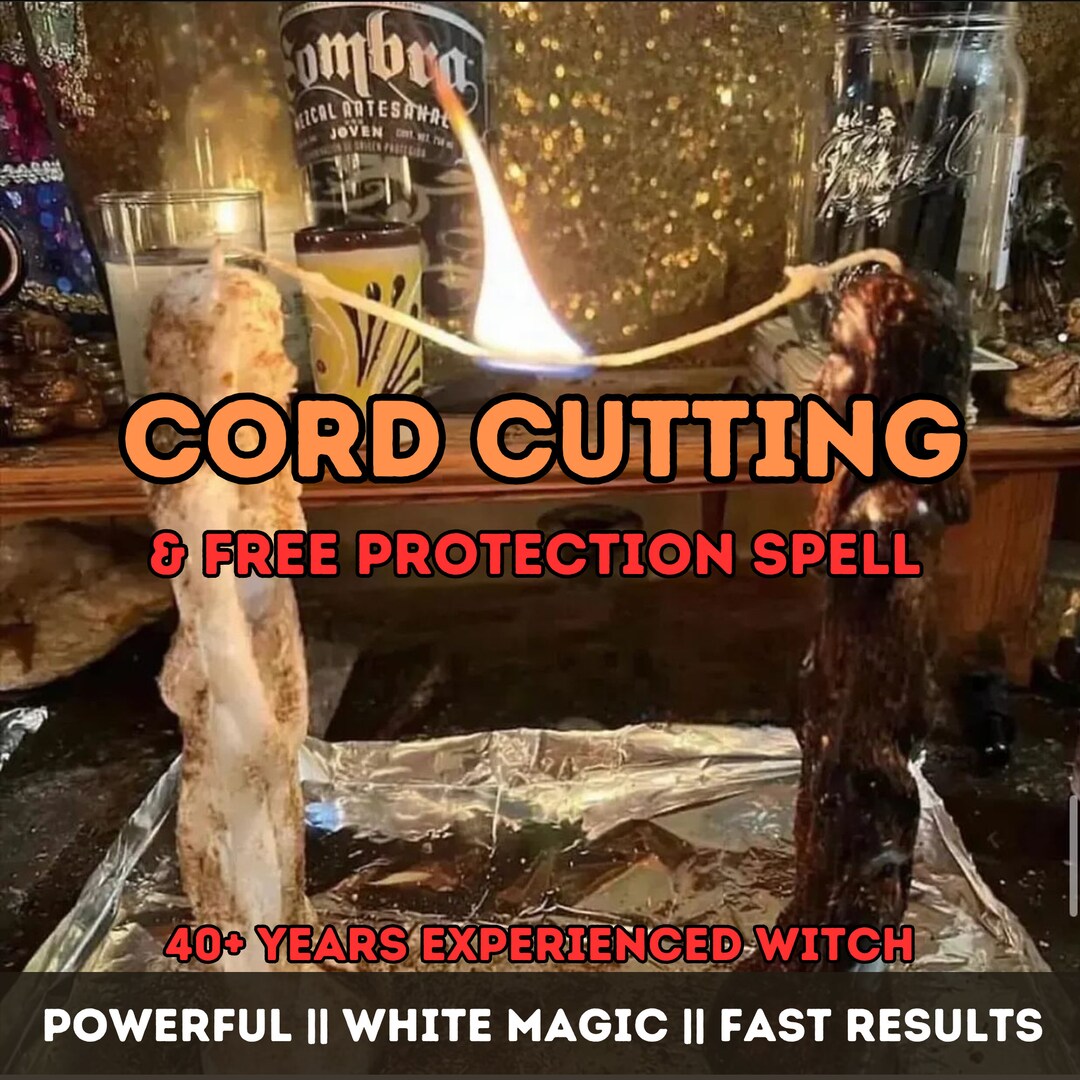 Cord Cutting Spell, Banishment Spell, Leave Me Alone Spell, White Magic, Spell Caster - Etsy