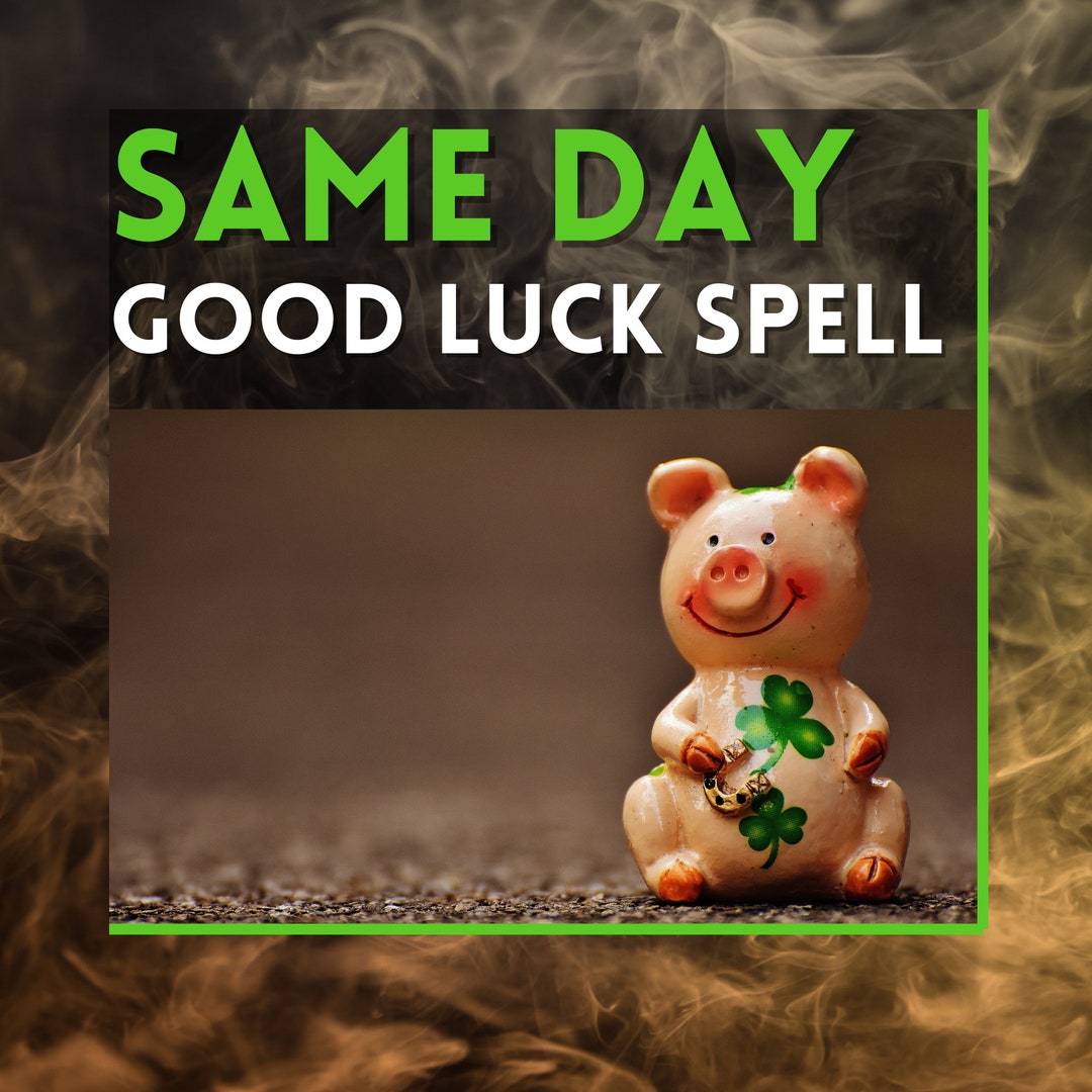 Same Day Good Luck Spell White Magic, Clean & Safe - Etsy