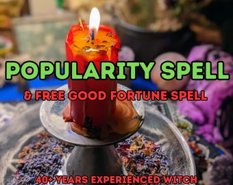 Fame Spell. Spell to Be Famous. Spell of Fame and Popularity. - Etsy
