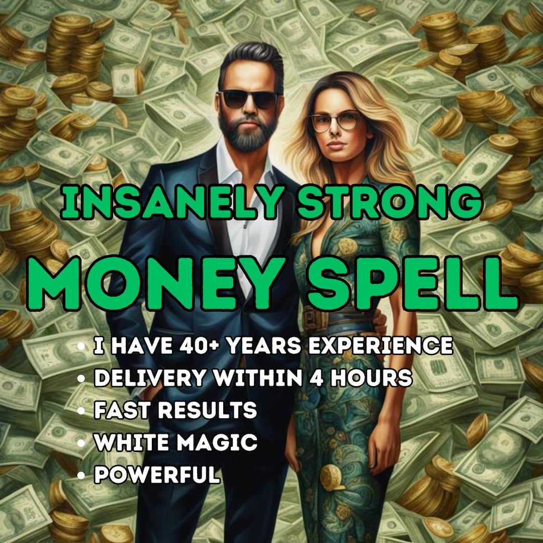 Fast Money Spell, Wealth Spell, Prosperity Spell, Get Rich Spell, White ...