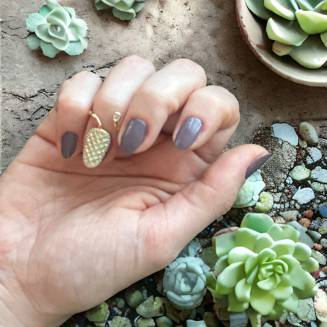 Nail Ring, Nail Cover, Finger Nail Ring, Rhinestone Nail Accessory ...