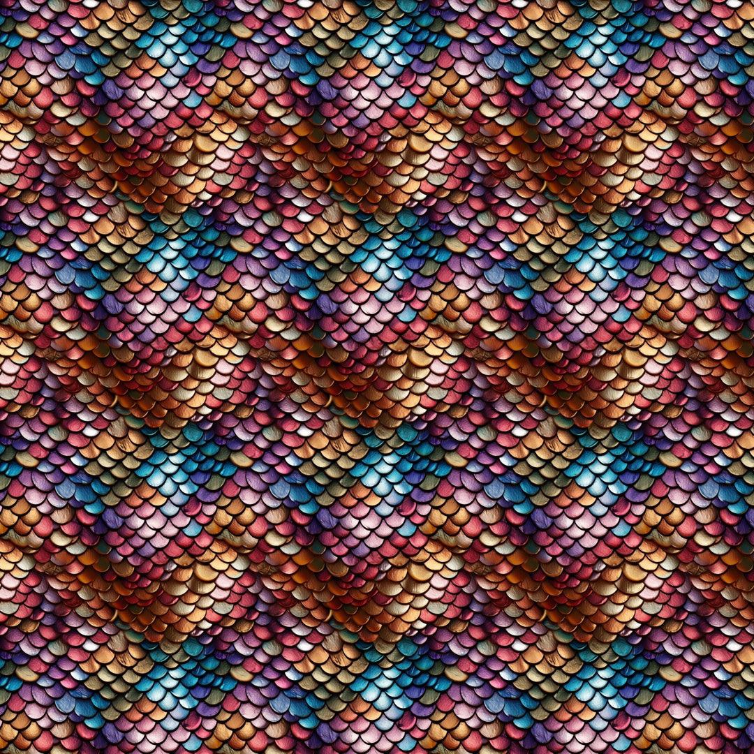 Dragon Scale Seamless Digital Pattern Repeating Digital - Etsy