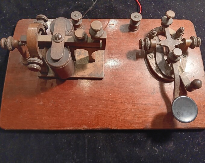 Teligraph Key and Sounder Works Perfictly With Battery - Etsy