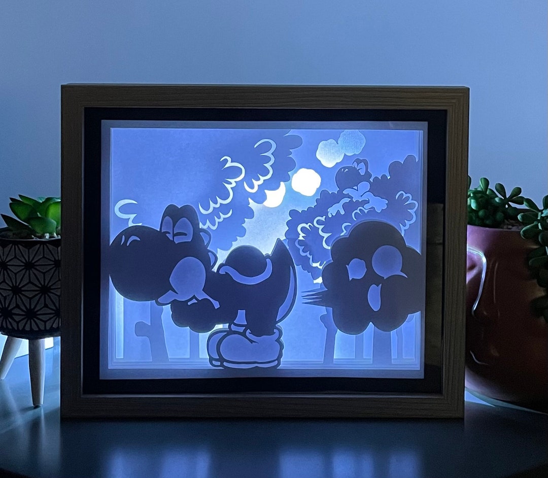 Lightbox Yoshi Digital File to Create a Light Frame - Etsy