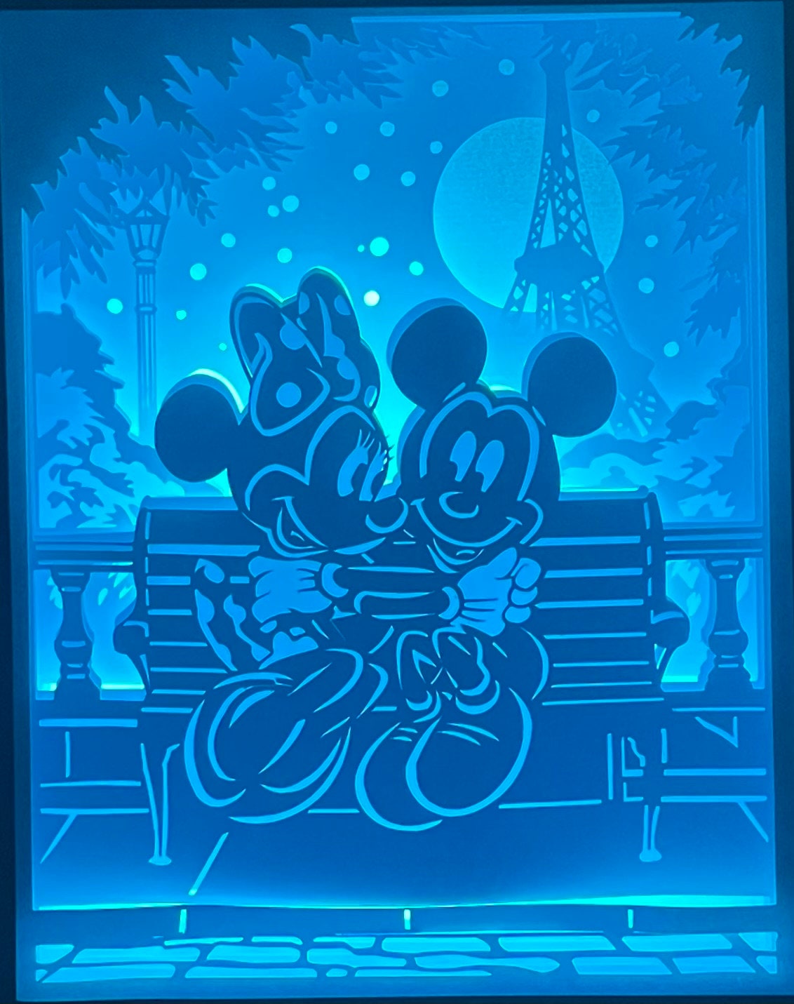 Lightbox SVG PDF PNG Digital File to Create a Light Box Type Mickey and ...