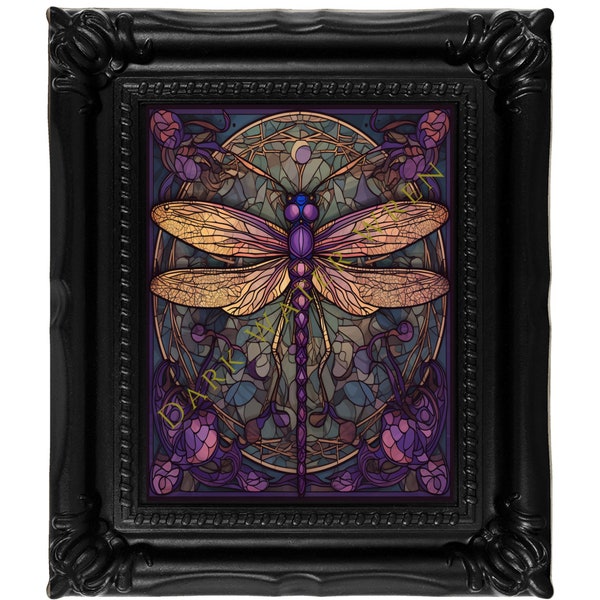 Nouveau Dragonfly - Etsy
