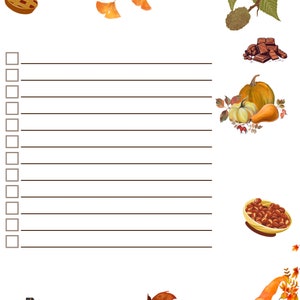 Autumn Bucket List Printable, Fall Bucket List, Fall Activities, Family ...
