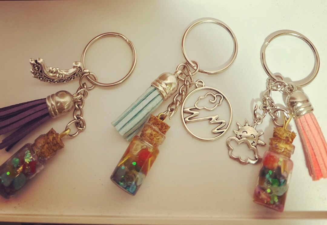 Crystal Fairy Keychains - Etsy